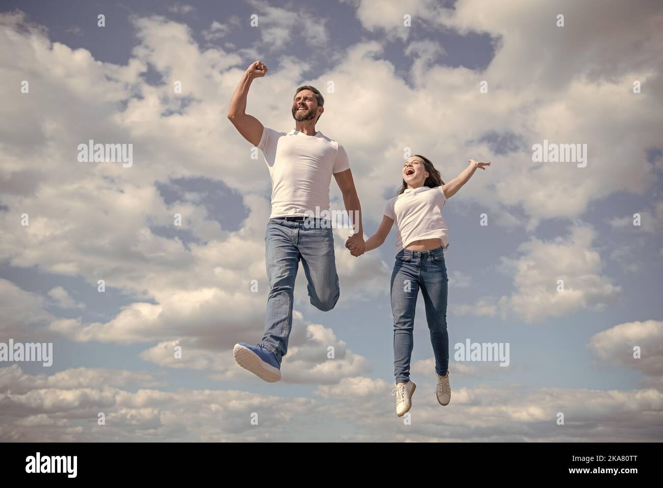 Glad carefree hi-res stock photography and images - Alamy