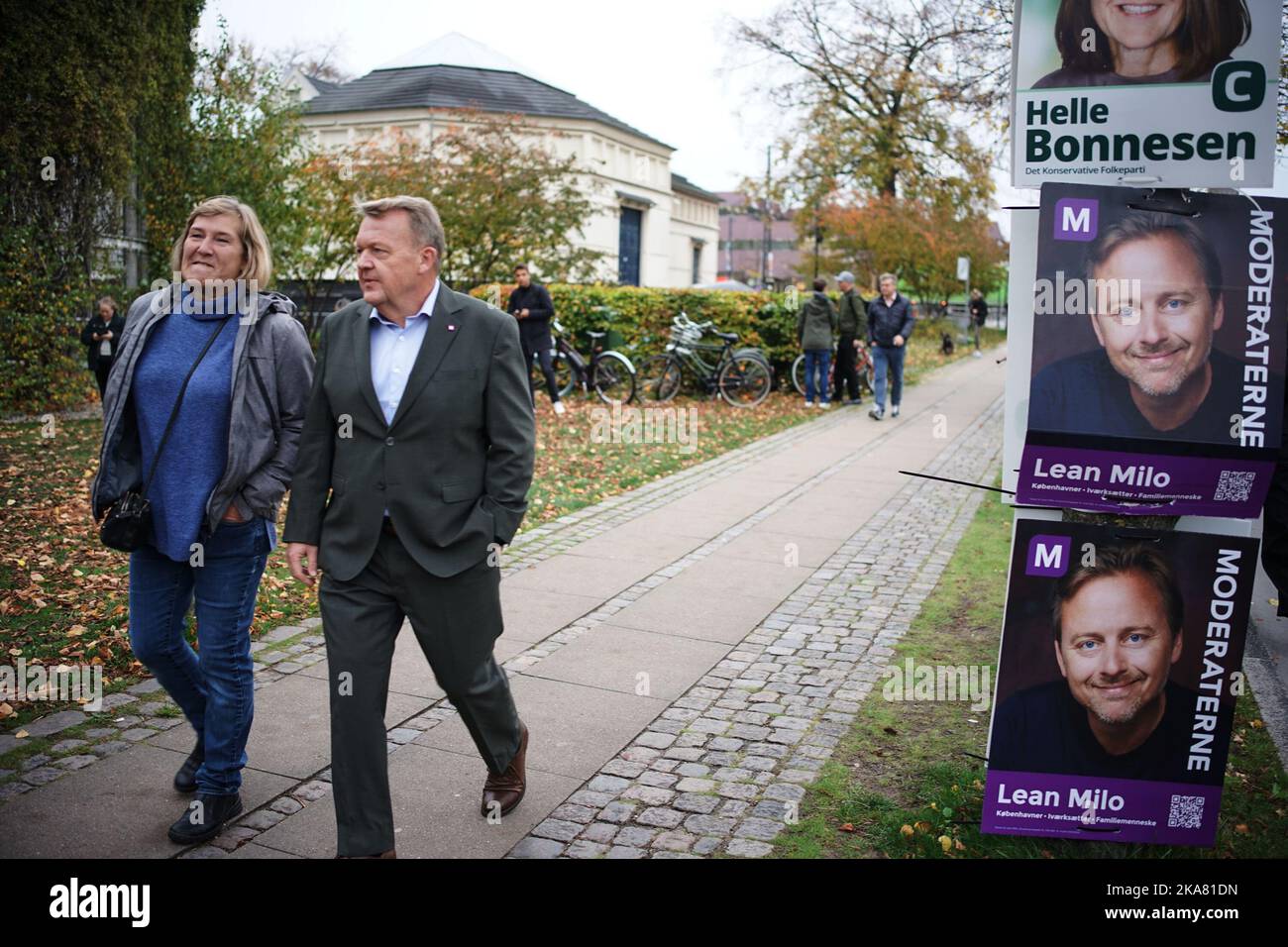 November 1, 2022, Copenhagen, Denmark: Lars Lokke Rasmussen, former ...