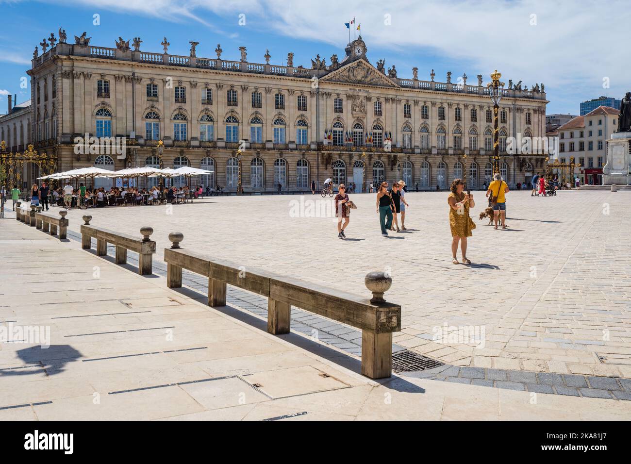 03.07.2022 Nancy, Grand Est, France With a length of almost 100m the ...