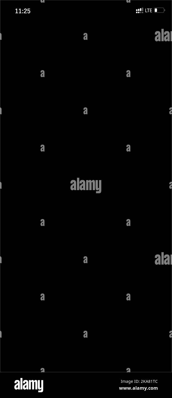 set wifi icon isolated on white background for phone. Phone bar status ...