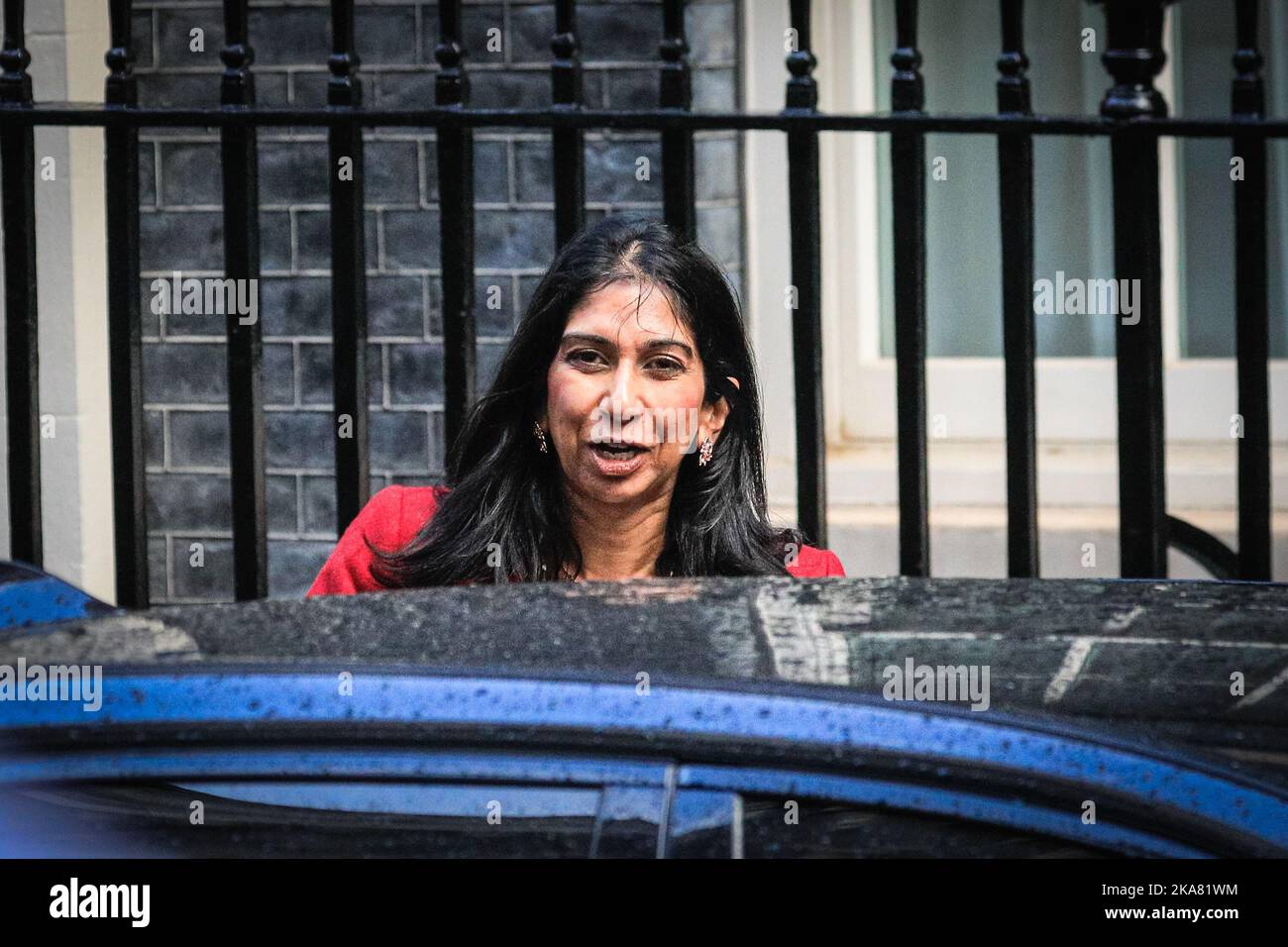 London, UK. 01st Nov, 2022. Suella Braverman QC MP, Secretary of State ...