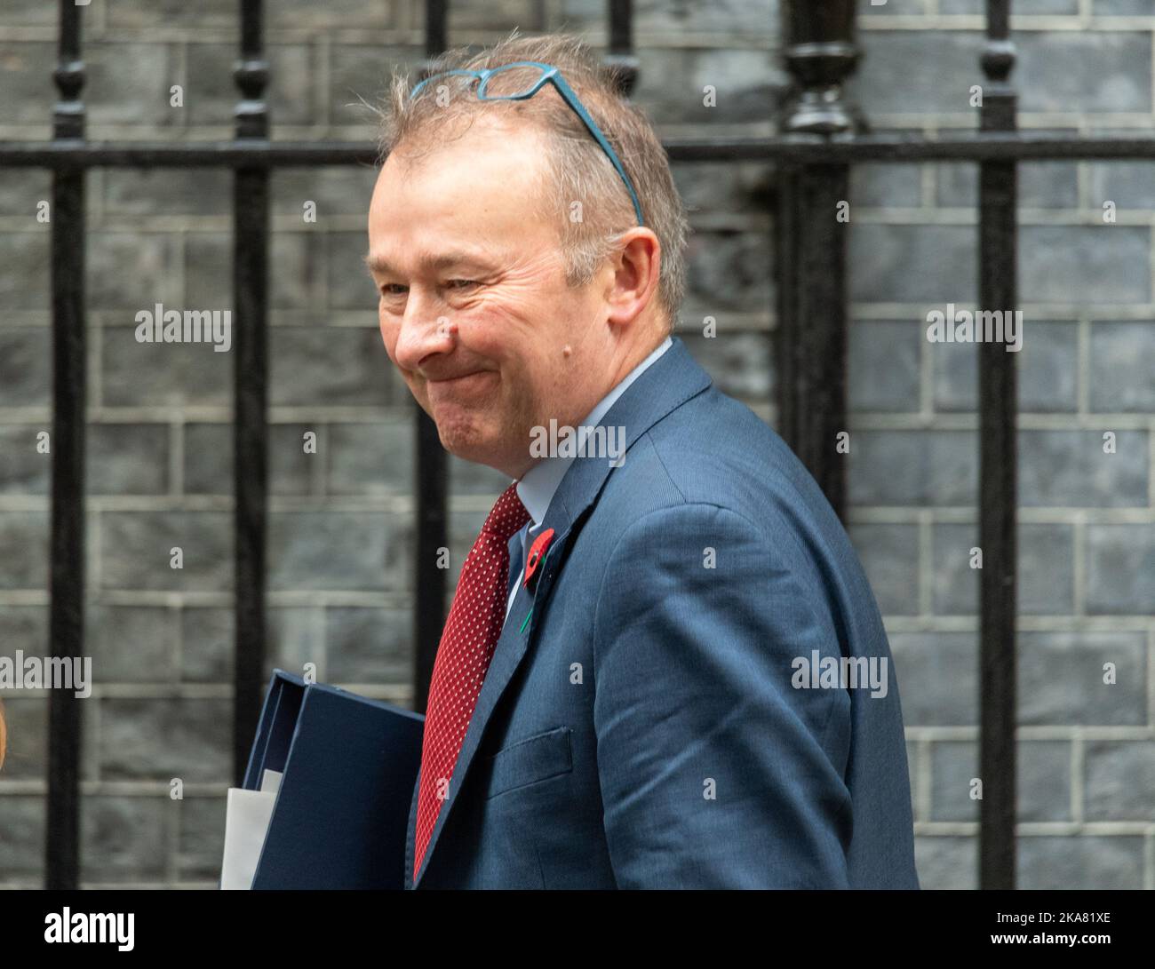 London, UK. 01st Nov, 2022. Simon Hart, Chief Whip, at a cabinet ...