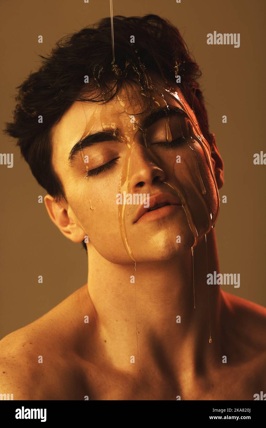 Model beauty drip hi-res stock photography and images - Alamy