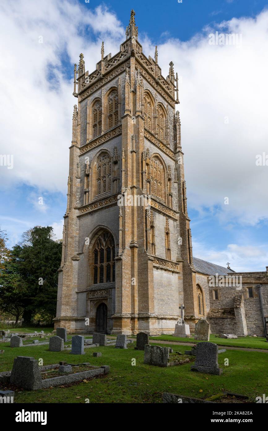 St Mary's Church, Huish Episcopi, Somerset, England, UK - grade I ...