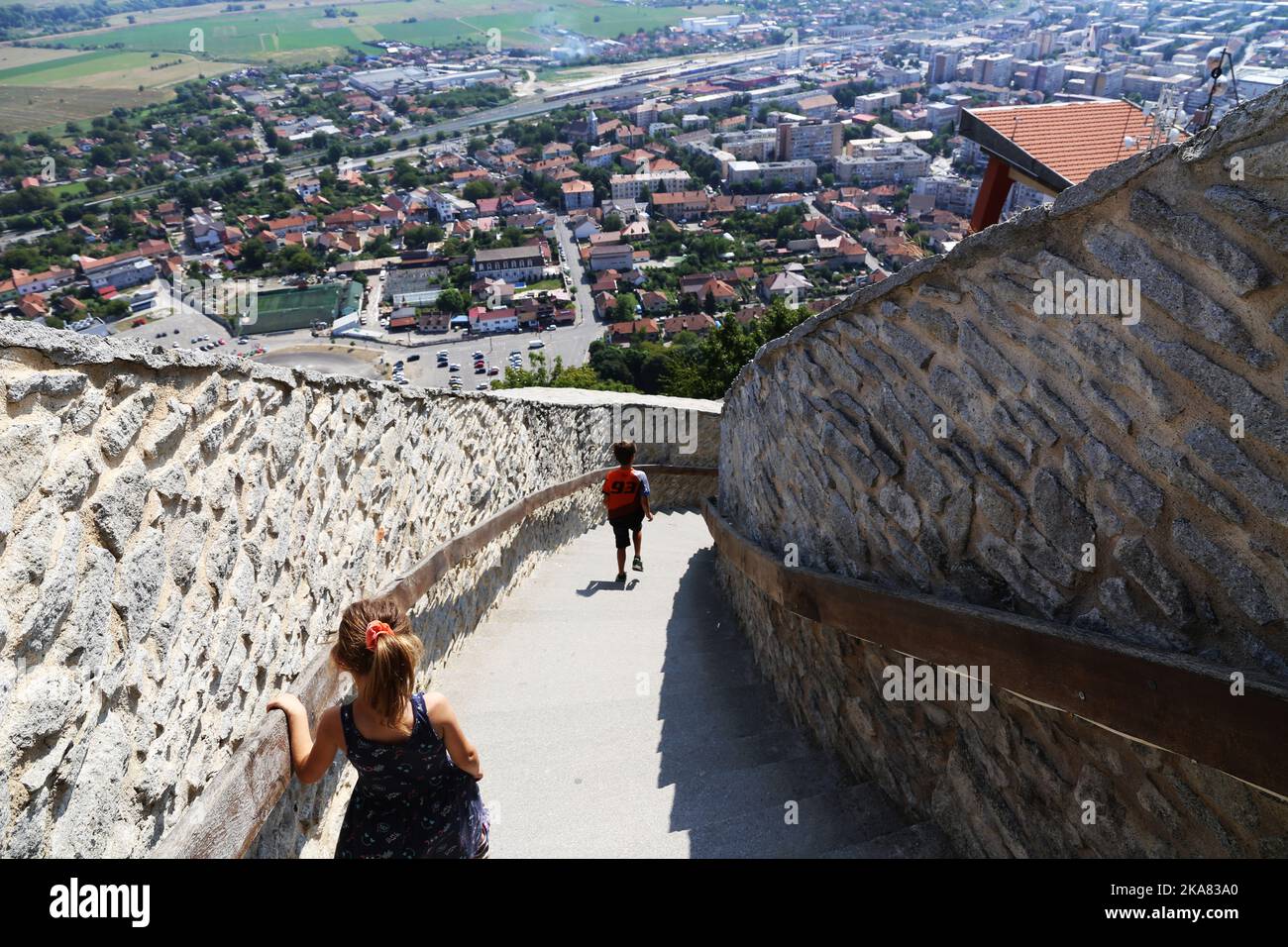 Deva castle hi-res stock photography and images - Alamy