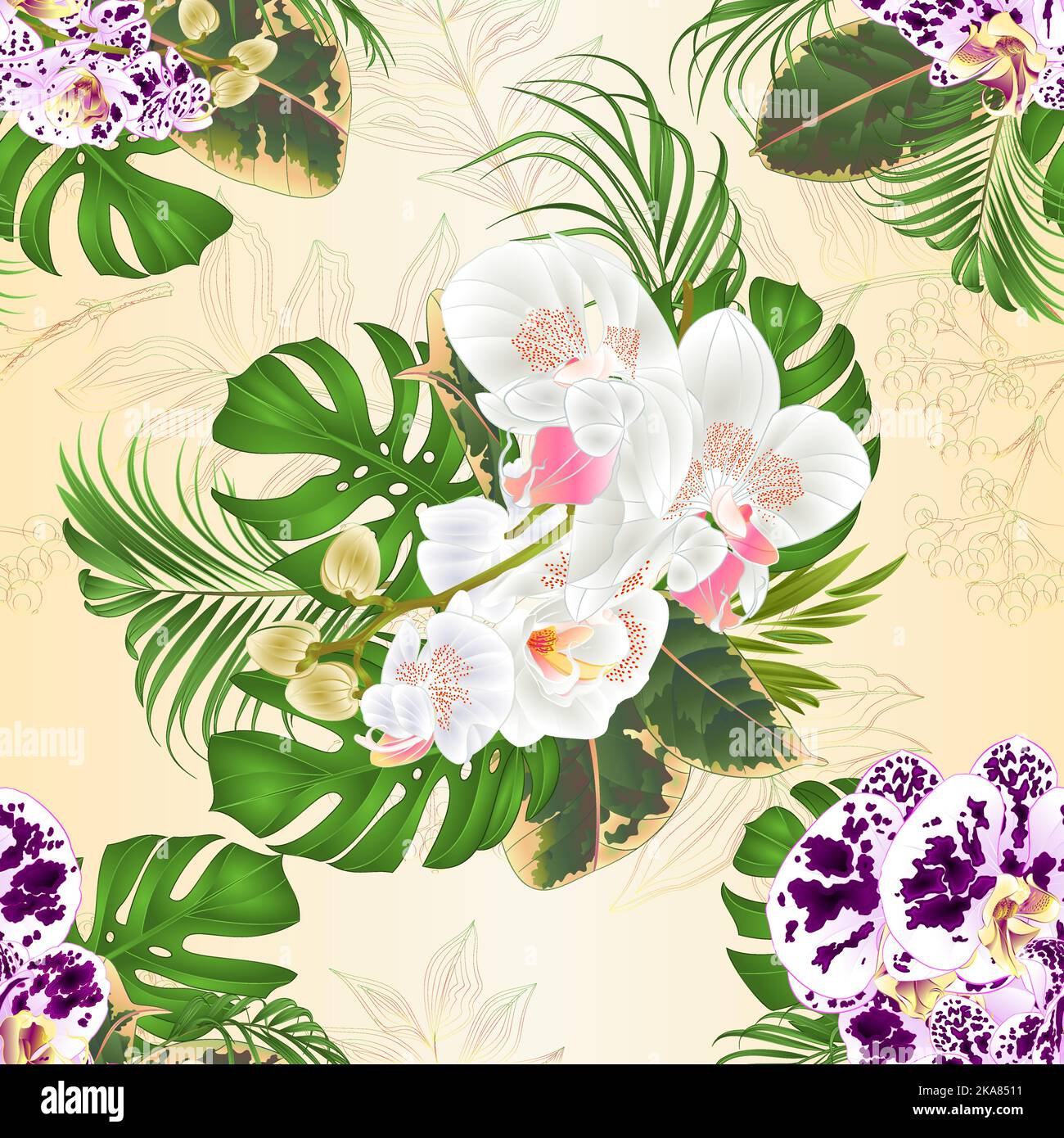 White spotted leaf Stock Vector Images - Alamy