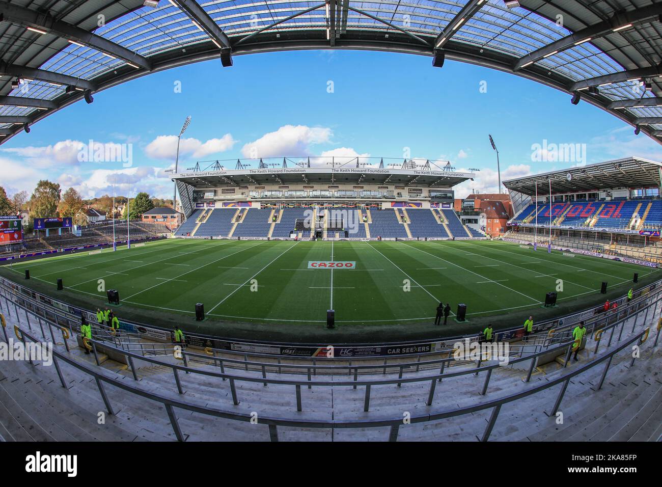 A general view of Headingley Stadium ahead of the opening Women's Rugby ...