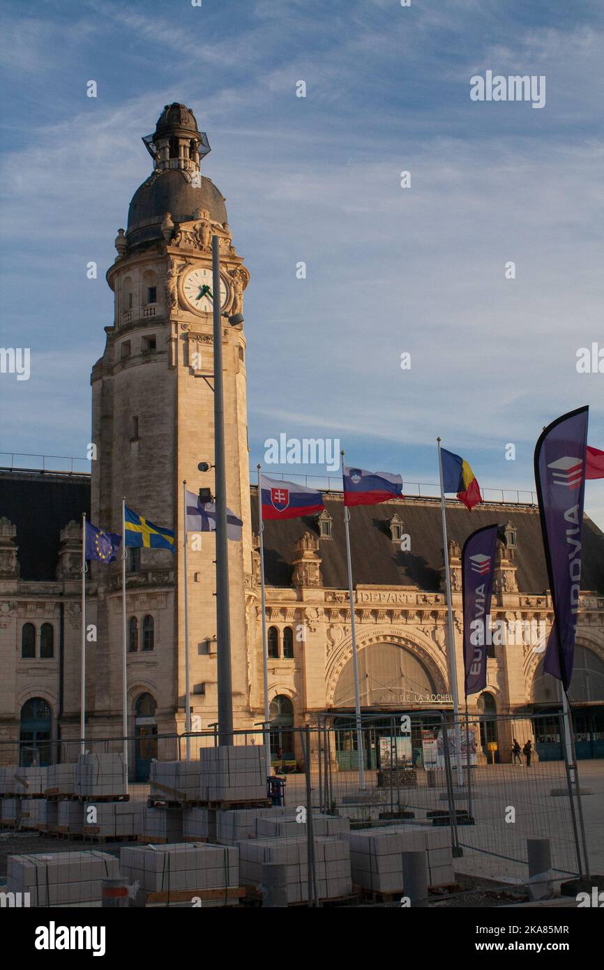 La Rochelle (France) city station Stock Photo - Alamy