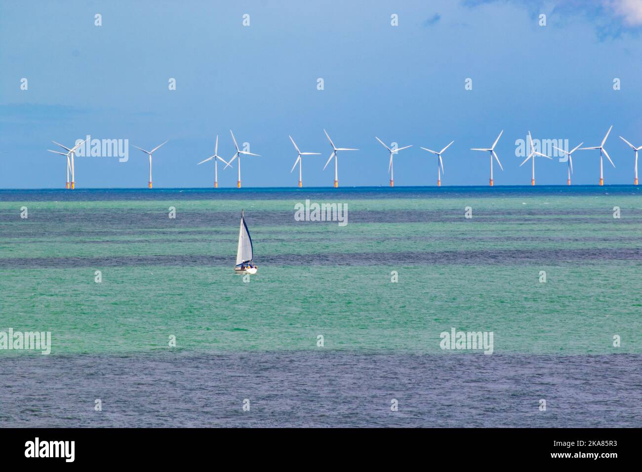The Thanet Wind Farm (also sometimes called Thanet Offshore Wind Farm ...