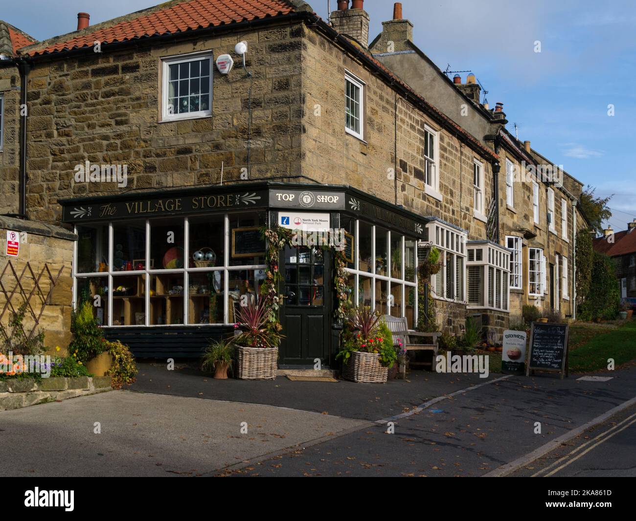 Village Store in Osmotherly village centre on western edge of North ...