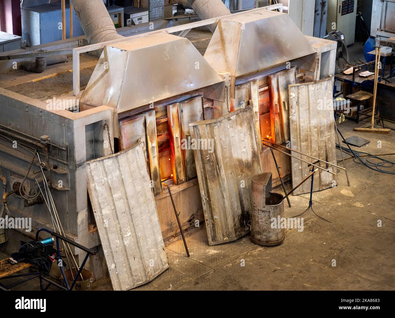 Dartington Crystal Factory, Great Torridge, Devon, UK Stock Photo - Alamy