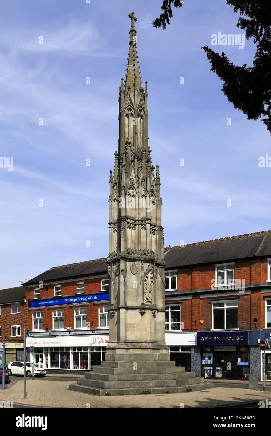 The Loudoun Monument, Ashby de la Zouch town, Leicestershire, England ...