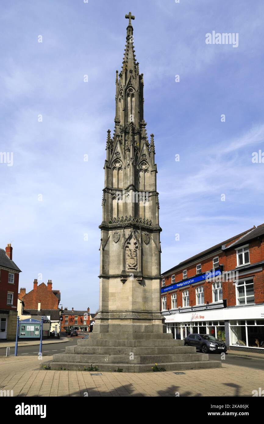 The Loudoun Monument, Ashby de la Zouch town, Leicestershire, England ...