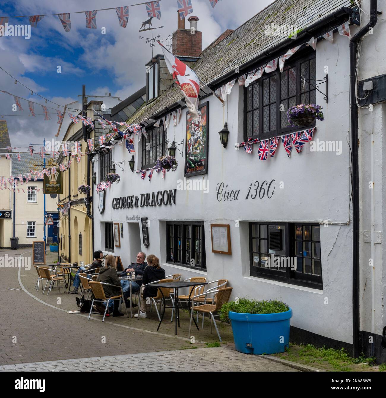 George & Dragon public house, Fore Street, Ilfracombe, North Devon ...