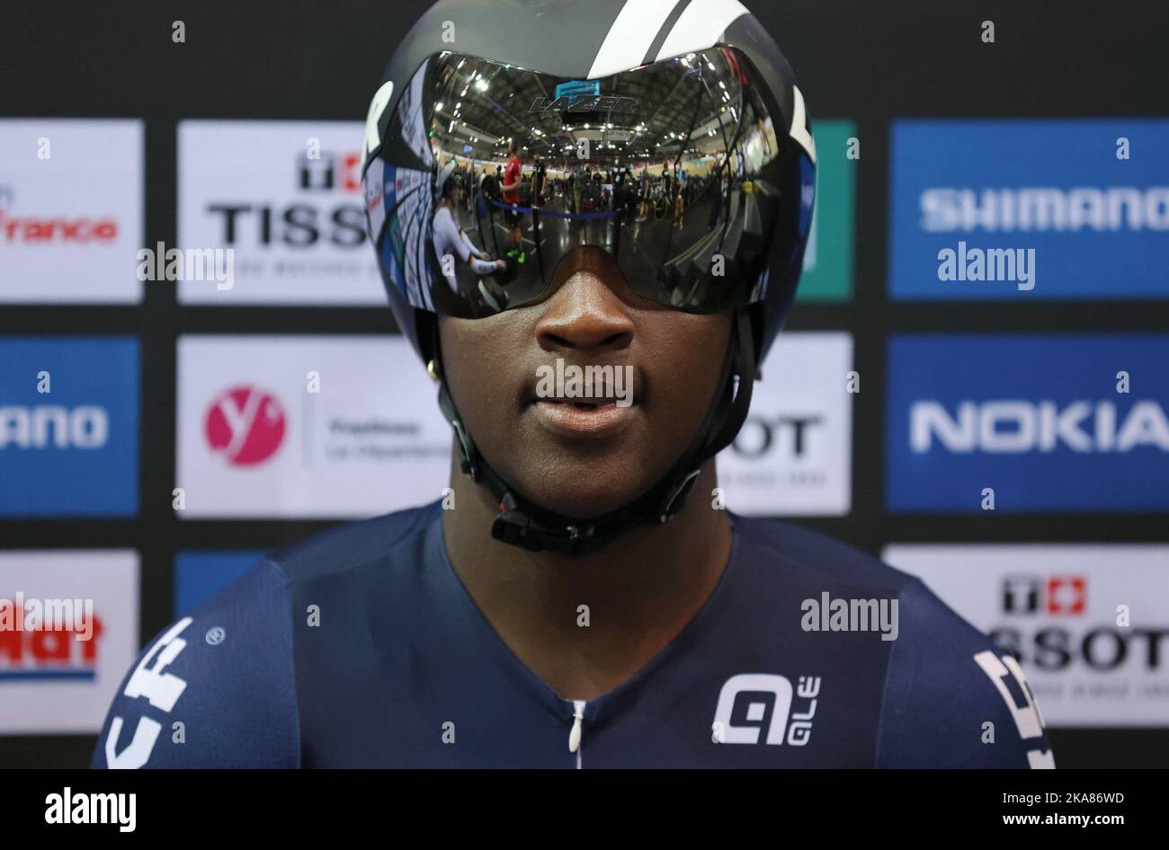 Taky Marie-Divine Kouame from France at the 2022 UCI Track Cycling ...