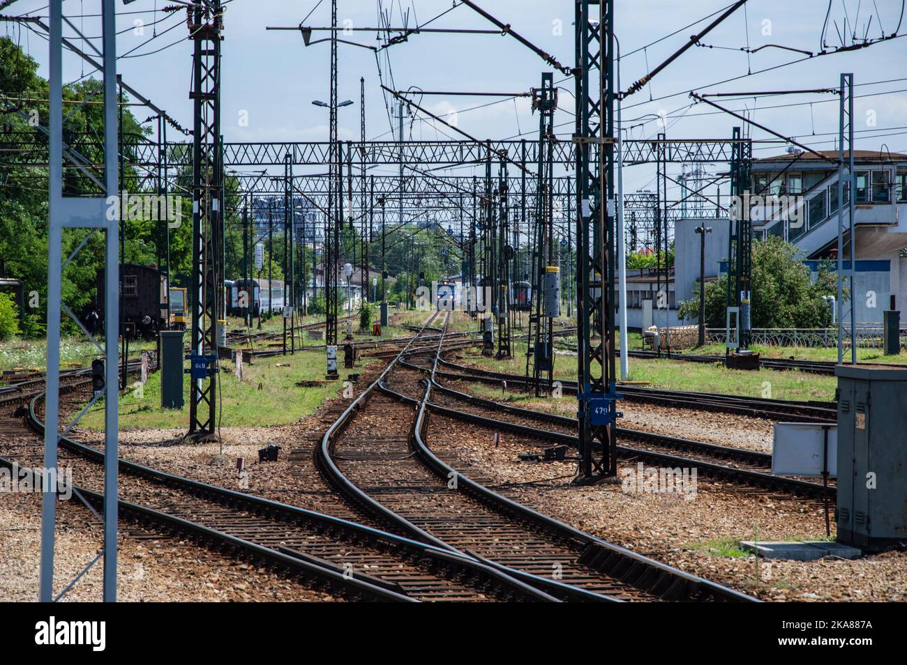 Railway siding railway siding hi-res stock photography and images - Alamy