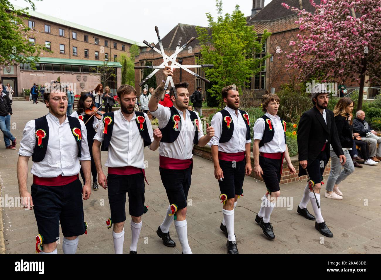 The people in colorful dresses performing at Fair Fun and Morris ...
