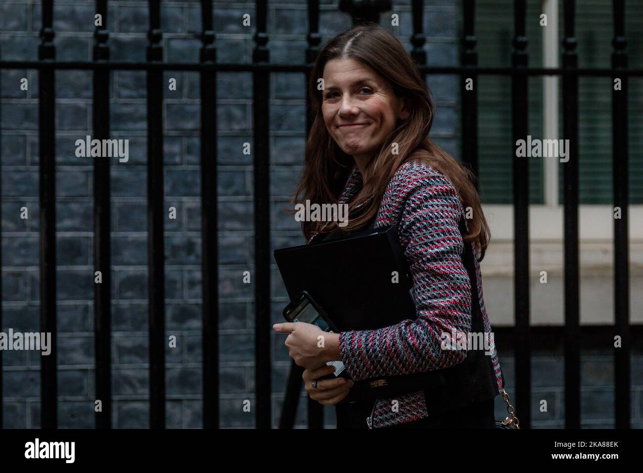 Downing Street, London, UK. 1st November 2022. Michelle Donelan MP ...