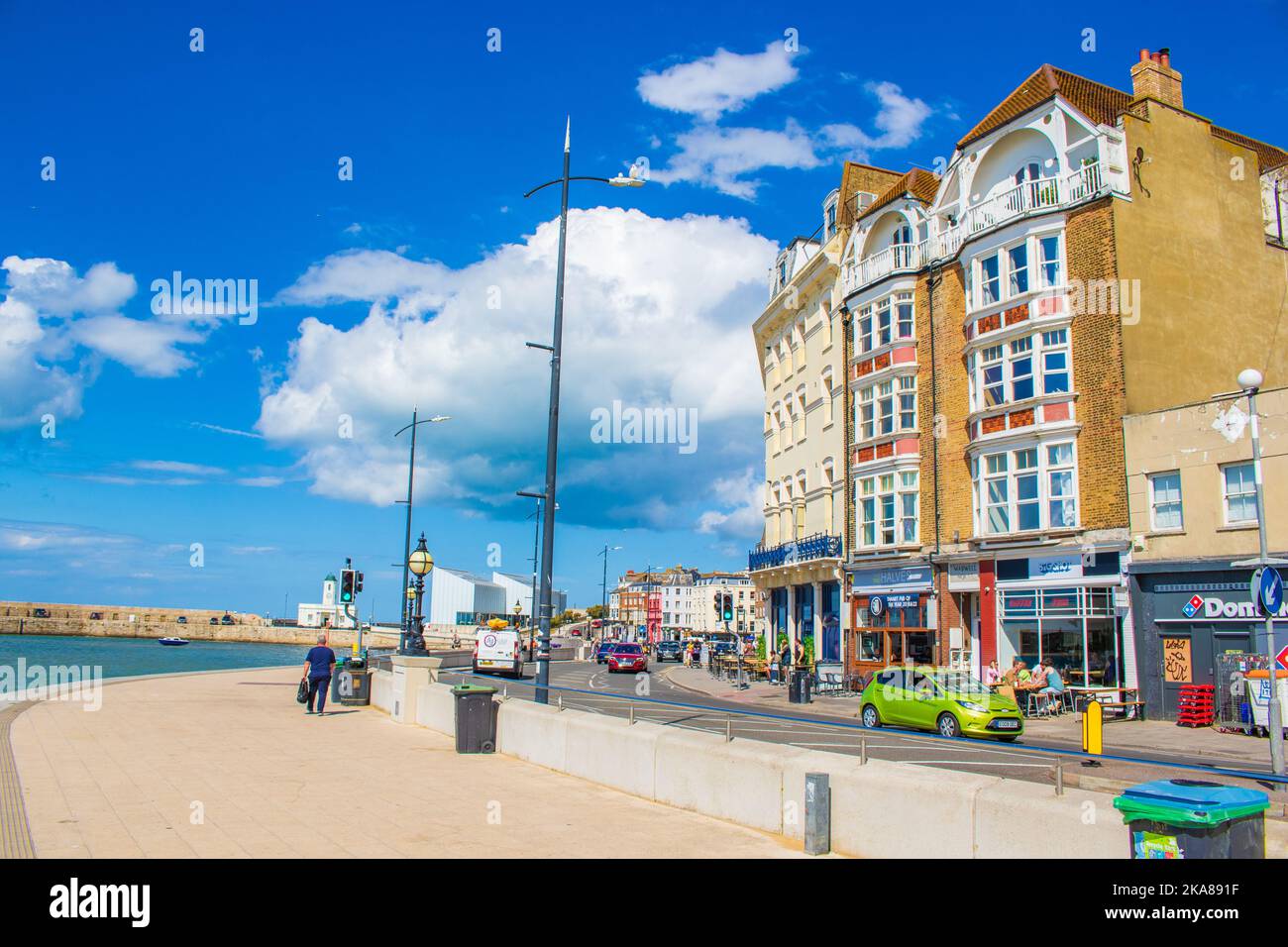 Sand beach with a tidal swimming pool, old-school rides & arcades, plus ...