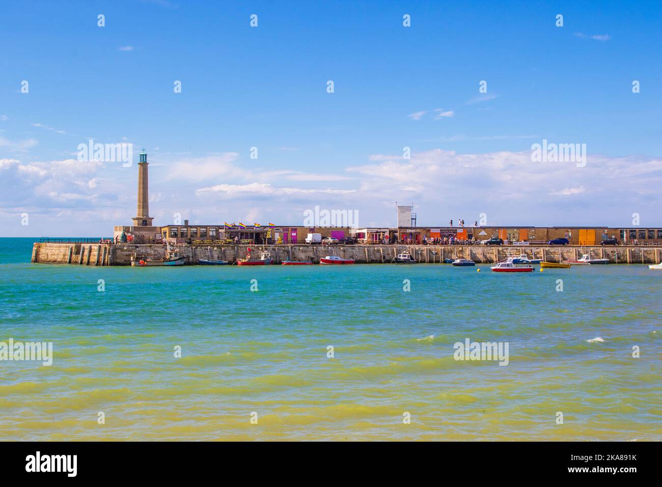 Sand beach with a tidal swimming pool, old-school rides & arcades, plus ...