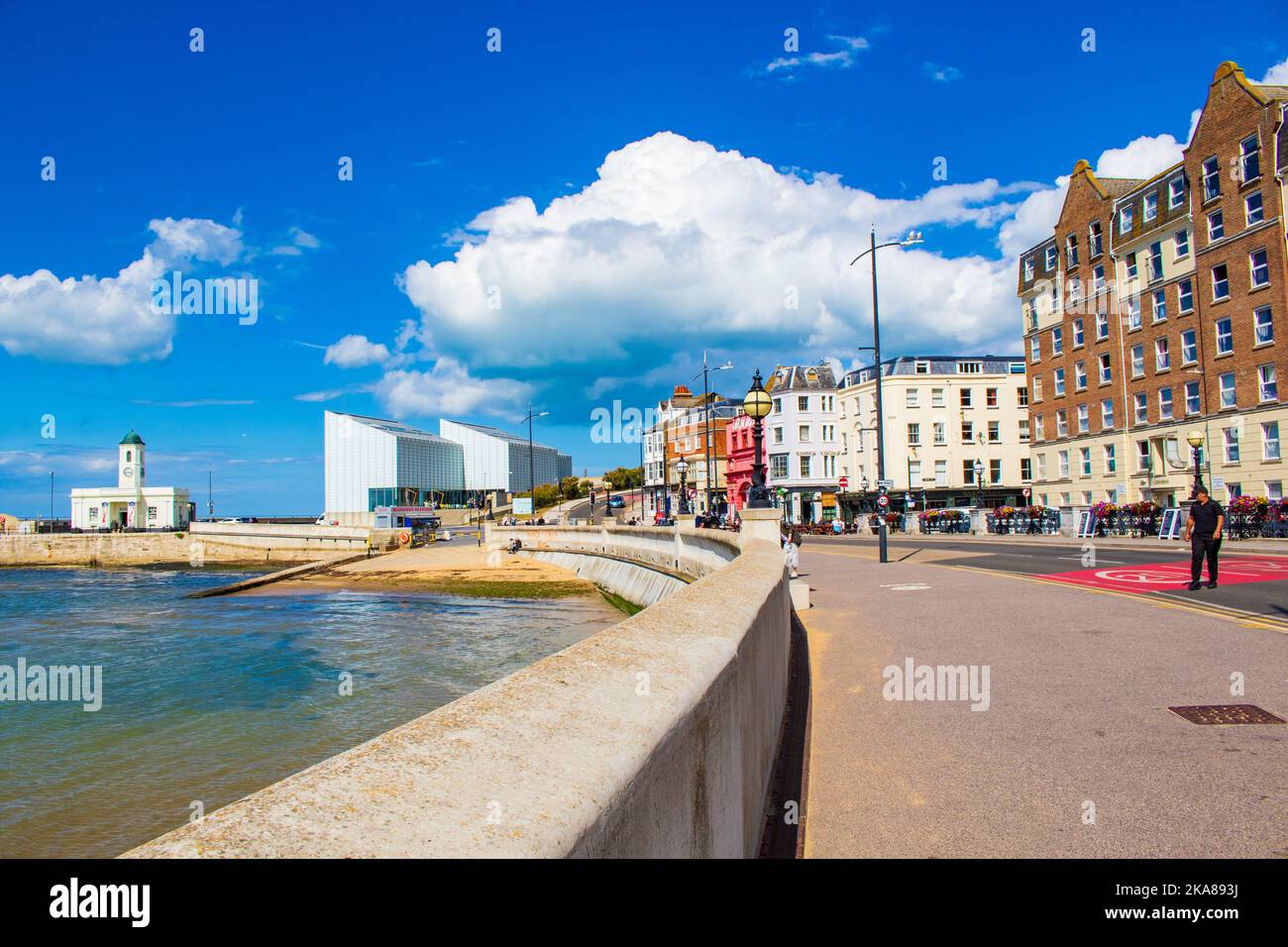 Sand beach with a tidal swimming pool, old-school rides & arcades, plus ...