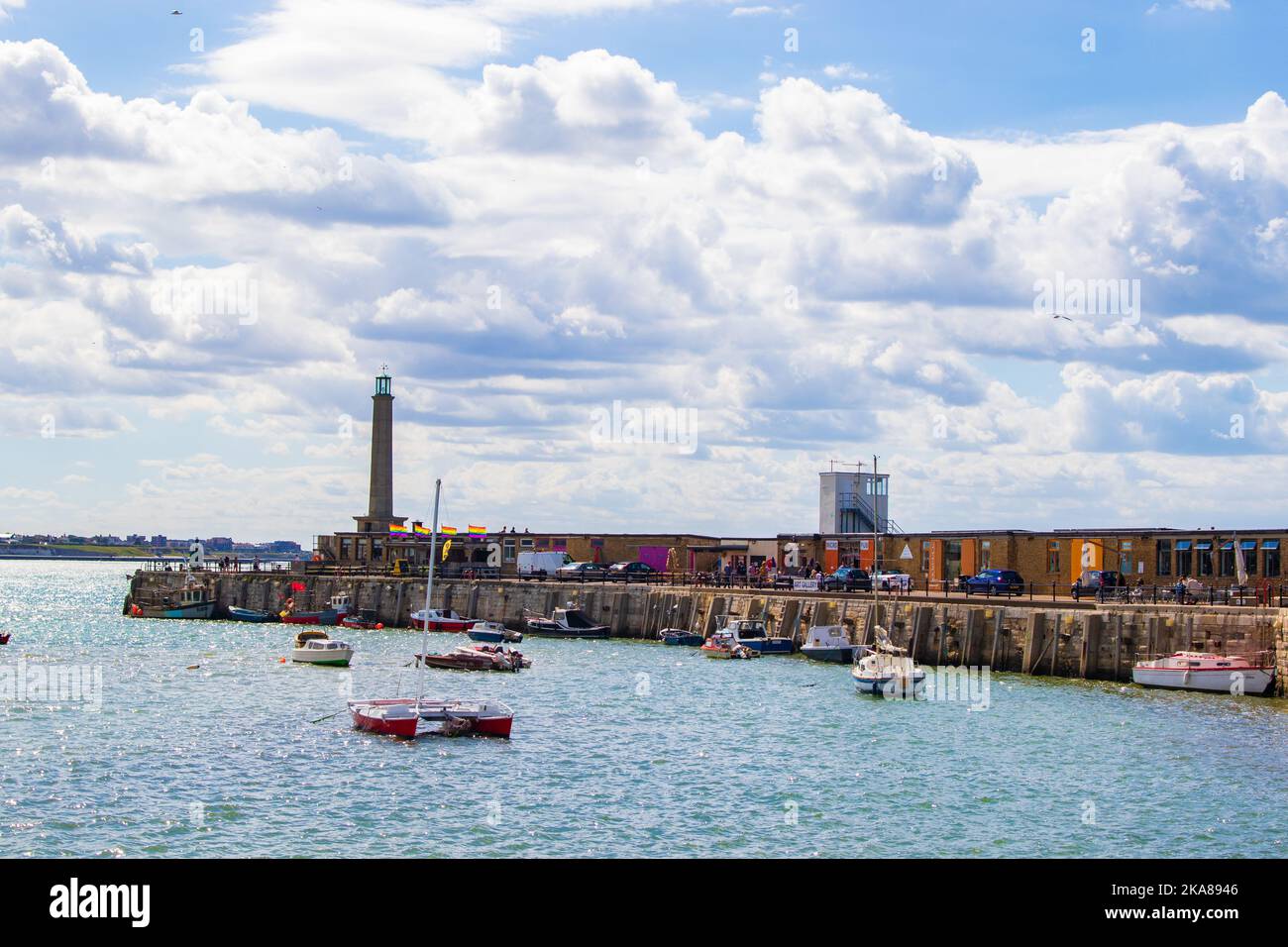 Sand beach with a tidal swimming pool, old-school rides & arcades, plus ...