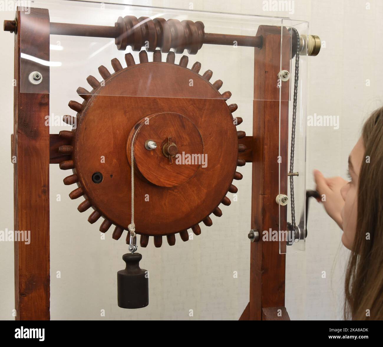 Grimma, Germany. 31st Oct, 2022. In the exhibition "Da Vinci 500 ...