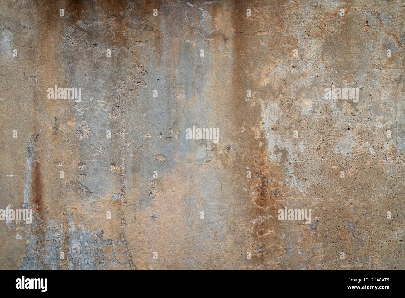 texture of old gray and rusty grunge concrete wall for urban background ...