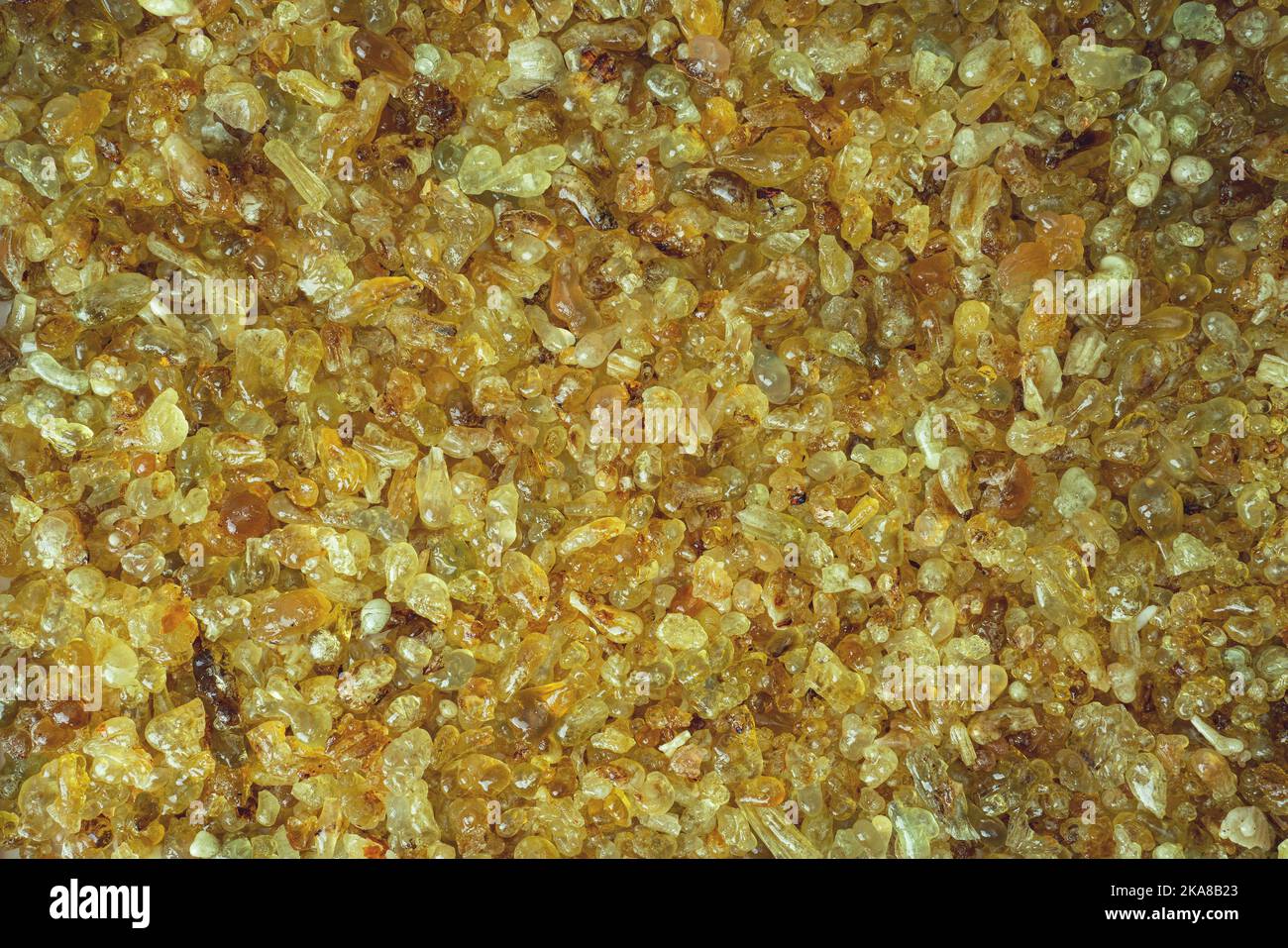 Natural arabian Frankincense bakhoor that in yellow color spreaded as ...