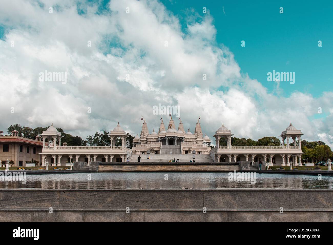 Hindu temple of atlanta hi-res stock photography and images - Alamy