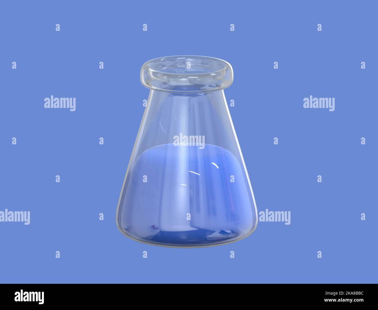 An illustration of a chemistry lab measuring equipment Stock Photo - Alamy