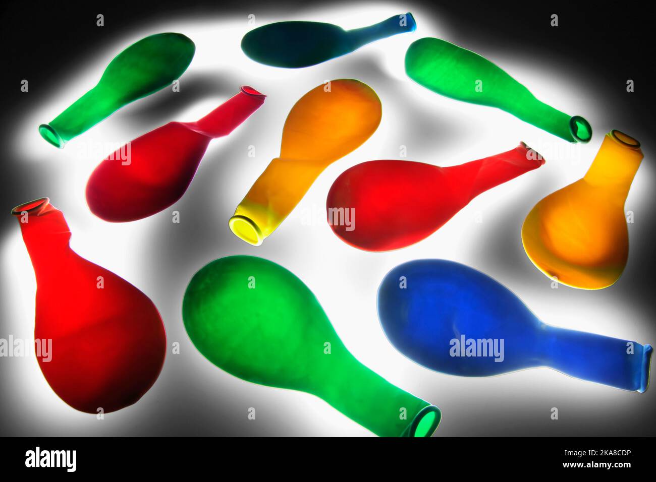 Deflated party balloons hi-res stock photography and images - Alamy
