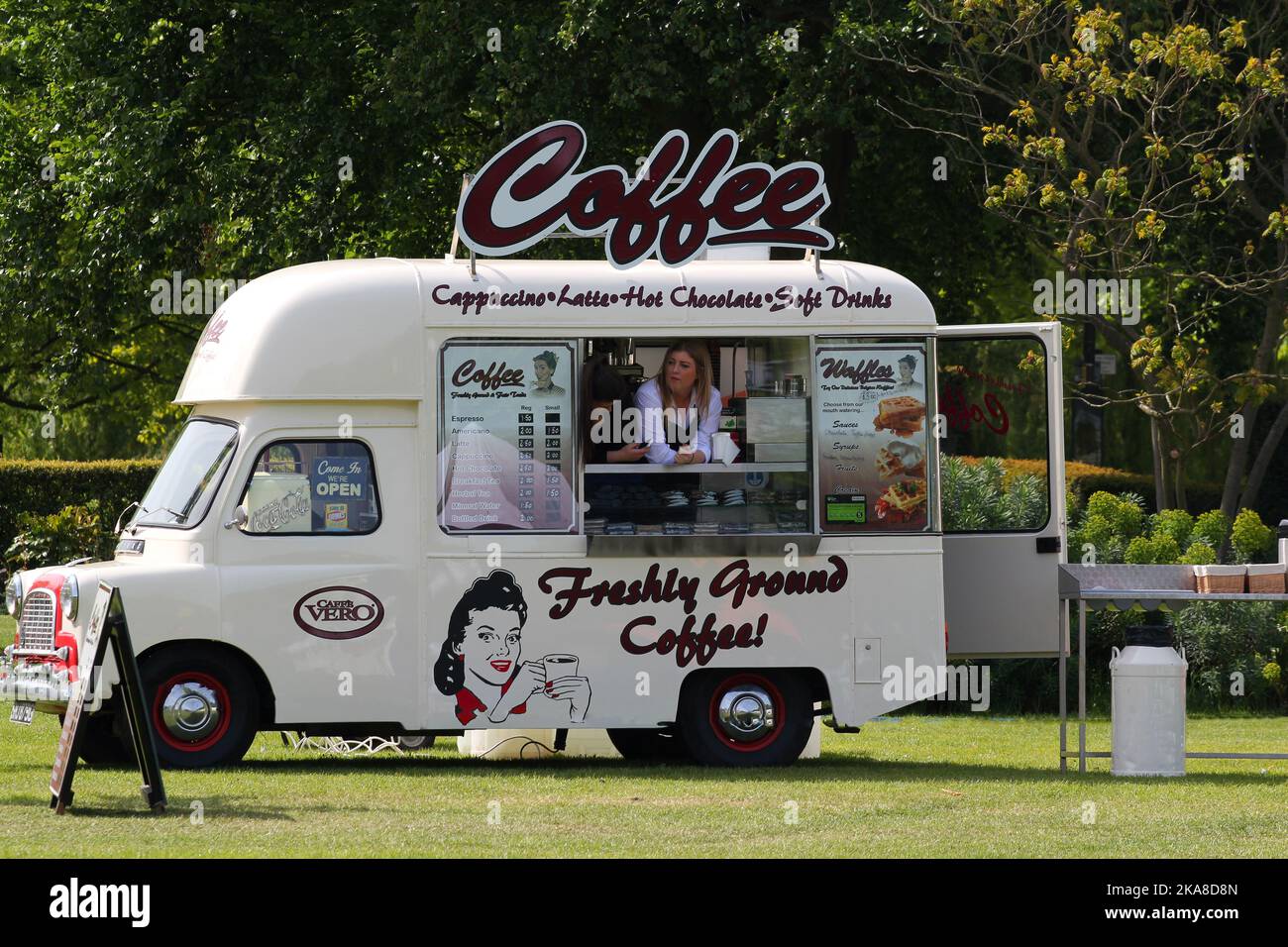 Mobile coffee vehicle hi-res stock photography and images - Alamy