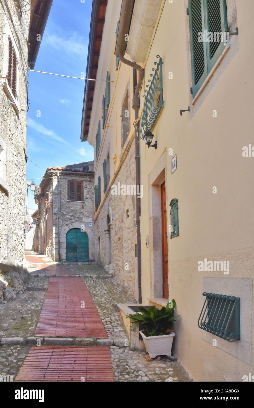 Street veroli old town in hi-res stock photography and images - Alamy