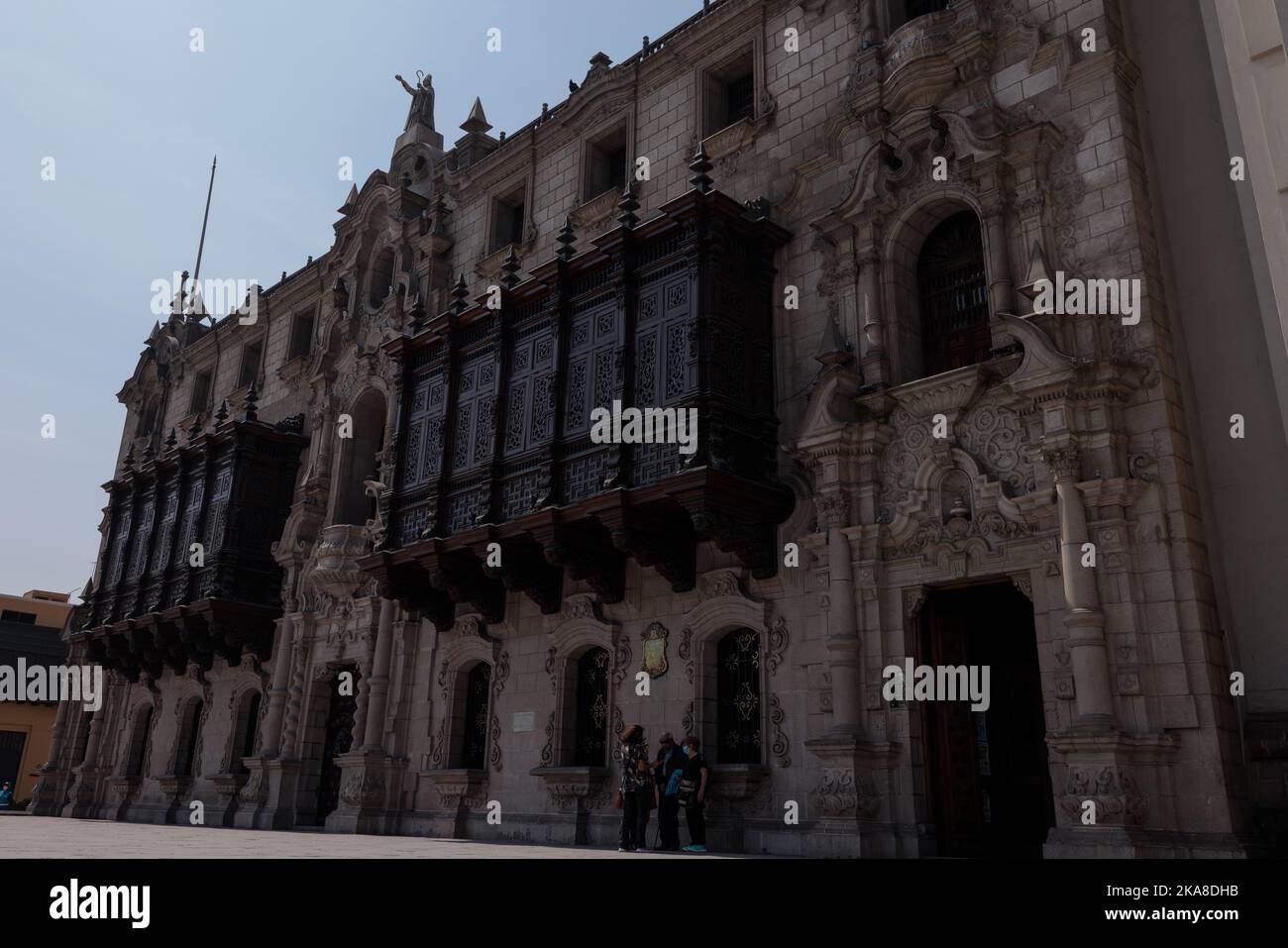 A beautiful view of a building in Lima, Peru Stock Photo - Alamy