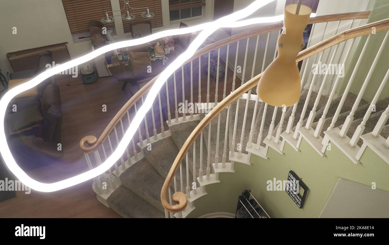 Stairs led hi-res stock photography and images - Alamy