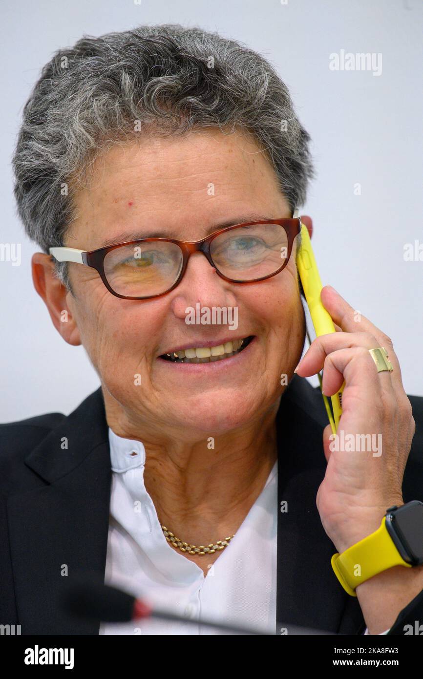 Magdeburg, Germany. 01st Nov, 2022. Lydia Hüskens (FDP), Minister for ...