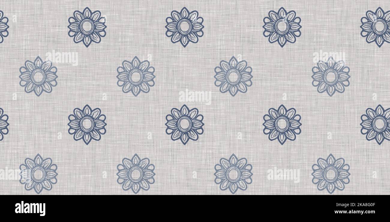 Farmhouse blue butterfly seamless border. Rustic French wildlife for ...