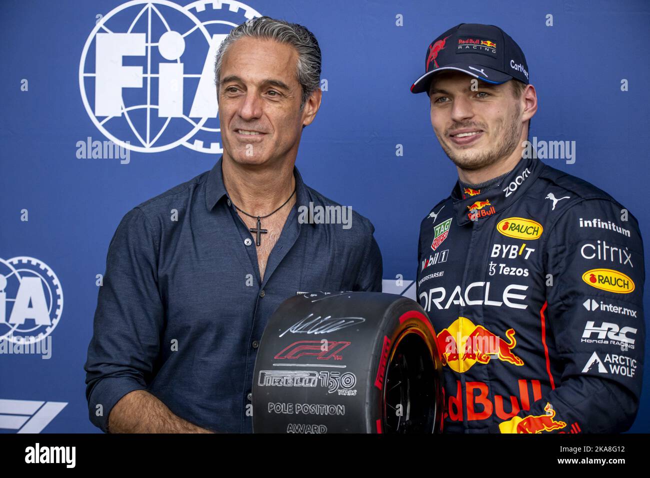 Mexico City - 29-10-2022, Mexico, Max Verstappen at the Formula 1 ...
