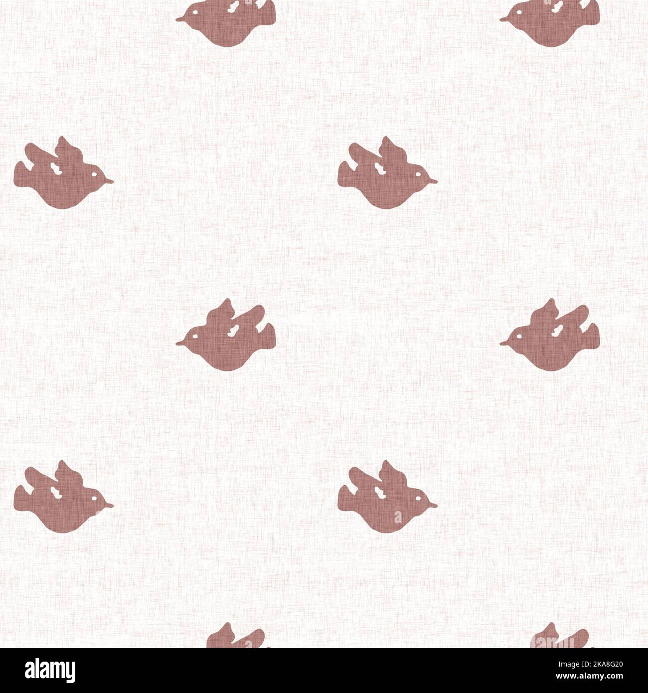 Calm newborn minimal bird seamless pattern. Gender neutral baby nursery ...