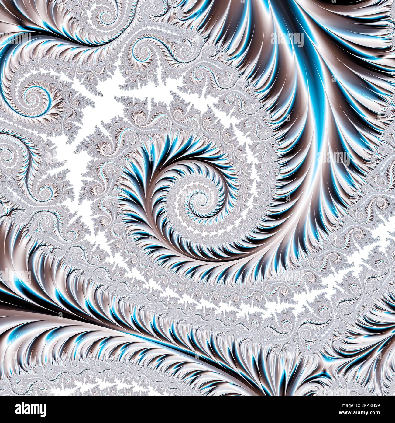 Take a look in the nice infinity of computer rendered visual art fractals - abstract design ...