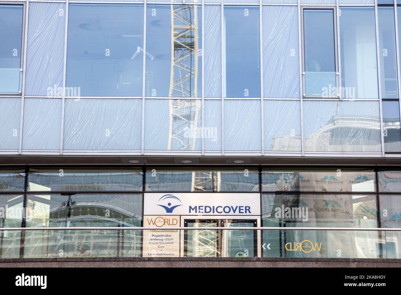 Medicover sign hi-res stock photography and images - Alamy