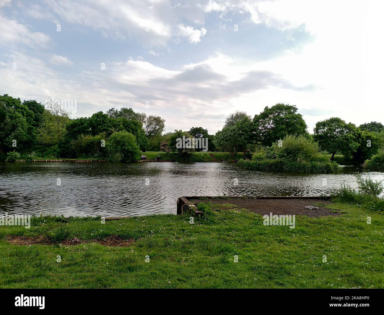 A closeup of the Dearne Valley Country Park in Barnsley, United Kingdom ...
