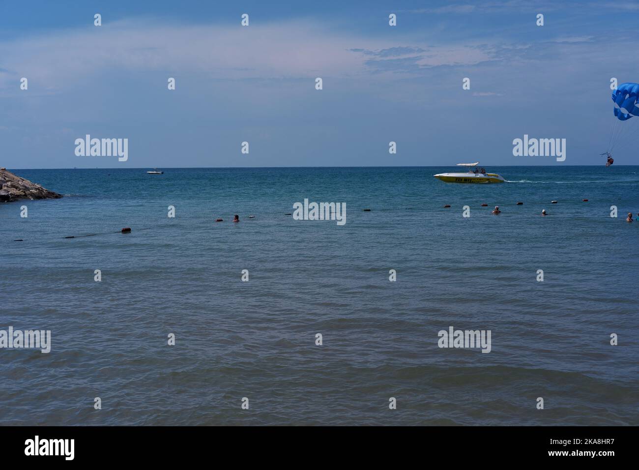 Cruise moving in sea hi-res stock photography and images - Alamy