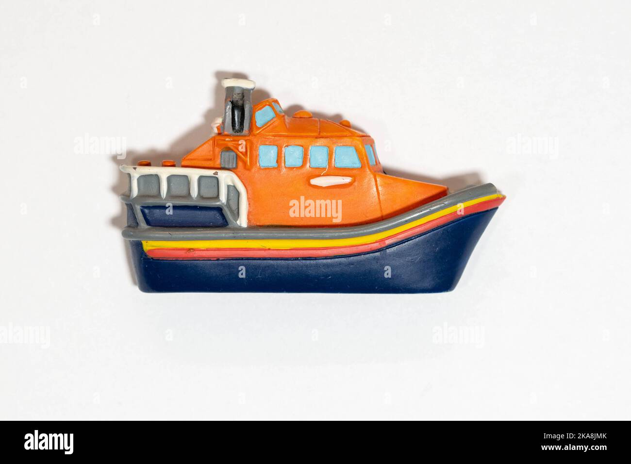 Fridge magnet of a RNLI boat in 3d Stock Photo - Alamy