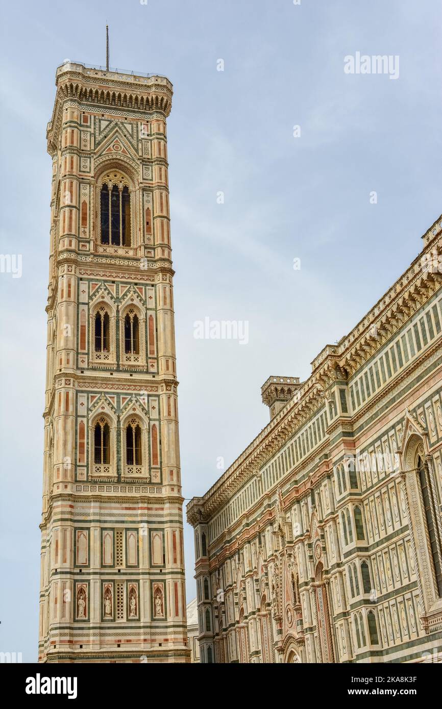 The historical Giotto Bell Tower in Florence, Italy Stock Photo - Alamy