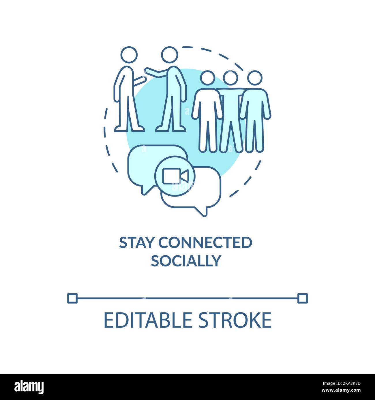 Socially connected hi-res stock photography and images - Alamy