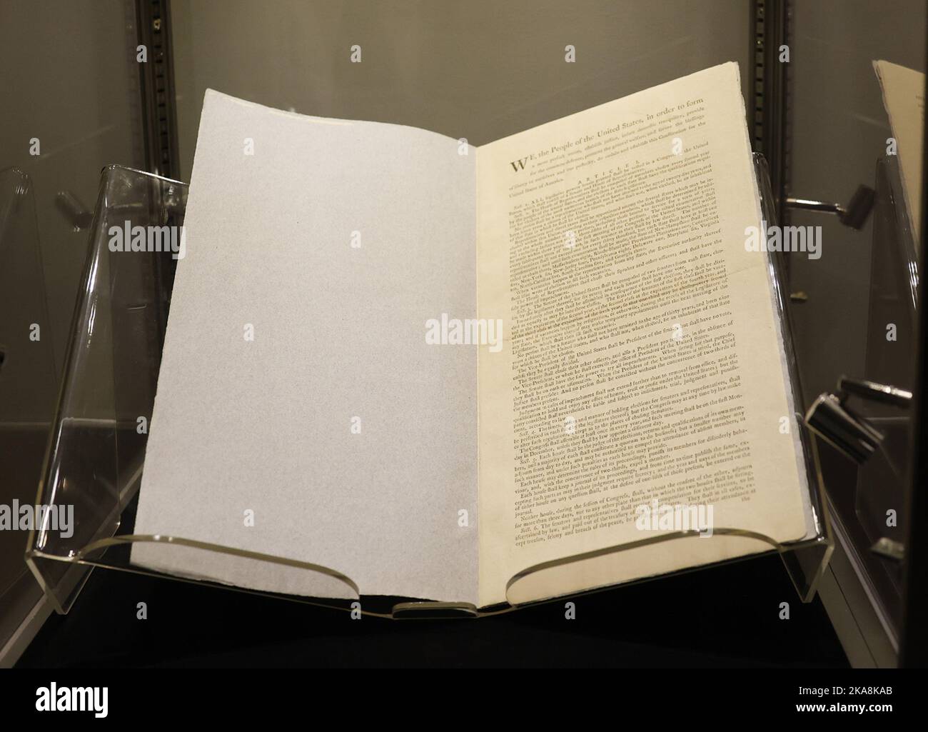 New York, United States. 31st Oct, 2022. One of only two known copies ...