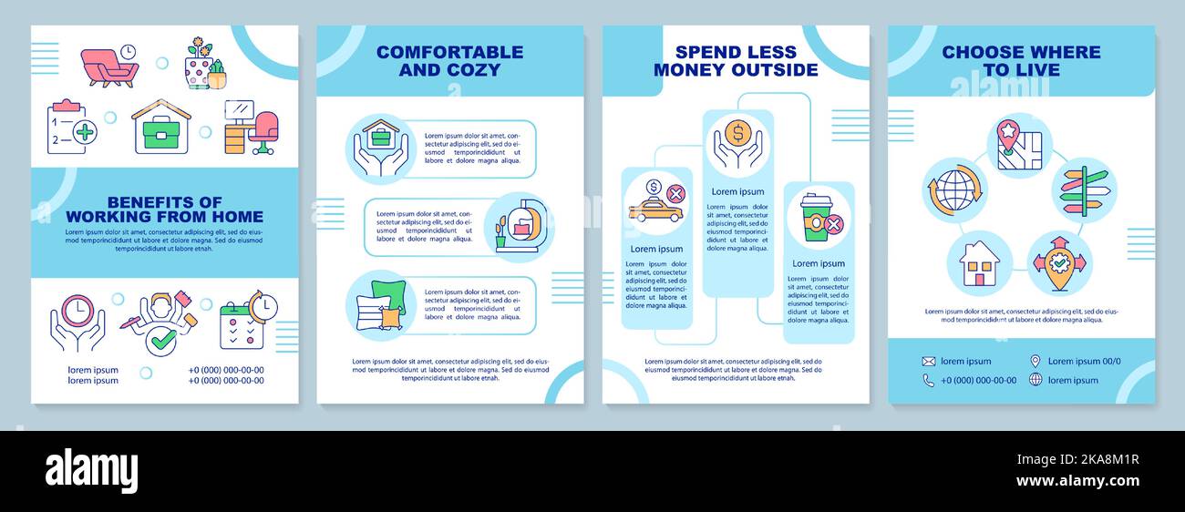 Remote working benefits hi-res stock photography and images - Alamy