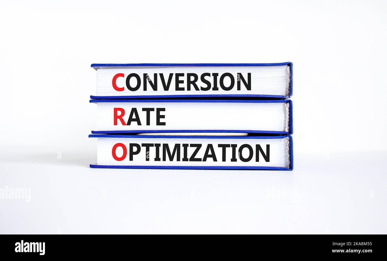 CRO conversion rate optimization symbol. Concept words CRO conversion ...